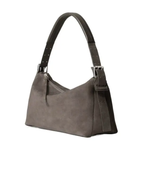 LEMAIRE Belted Baguette Bag - Mink