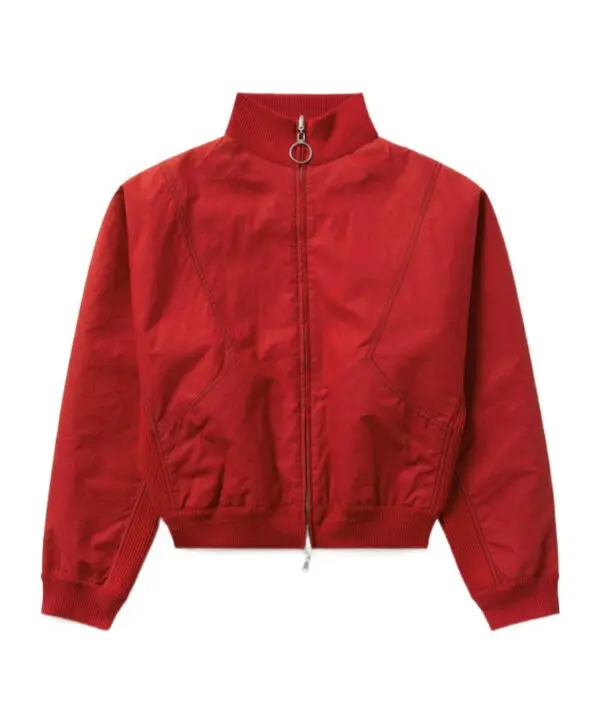1989 STUDIO Ribbed Collar Zip-up Coat