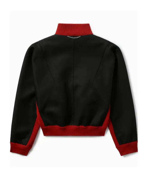 1989 STUDIO Ribbed Collar Zip-up Coat