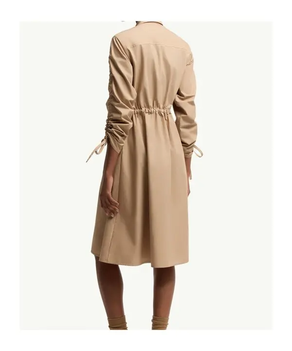 Moncler Cotton Poplin Shirt Dress