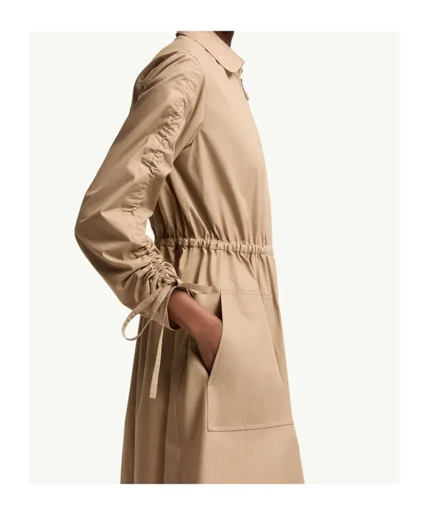 Moncler Cotton Poplin Shirt Dress