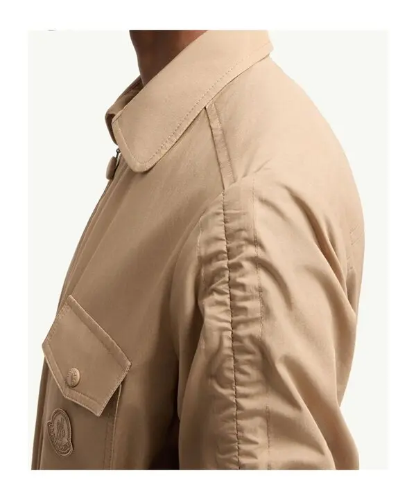 Moncler Cotton Poplin Shirt Dress