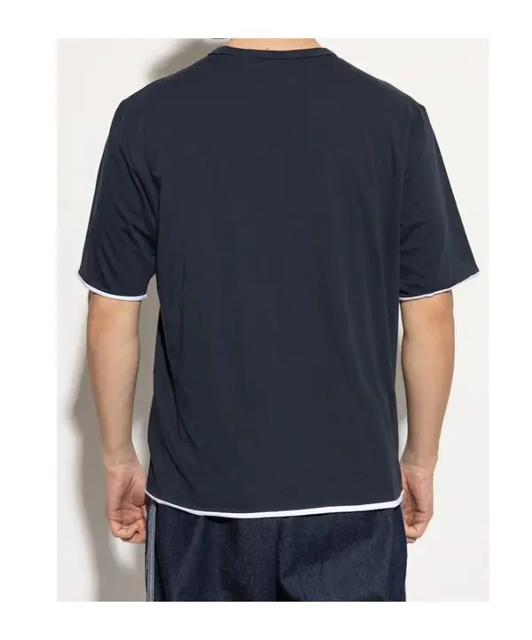 Theory Contrasting-trim T-shirt