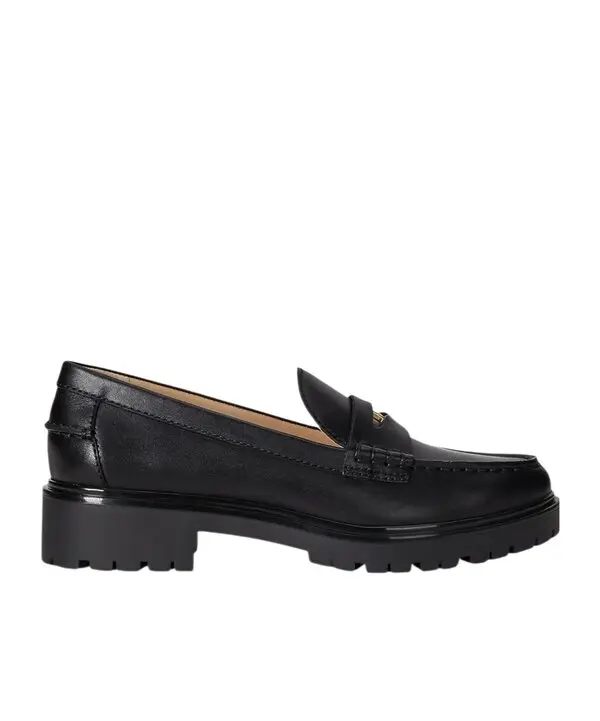 Ralph Lauren Marli Penny Loafers - Black