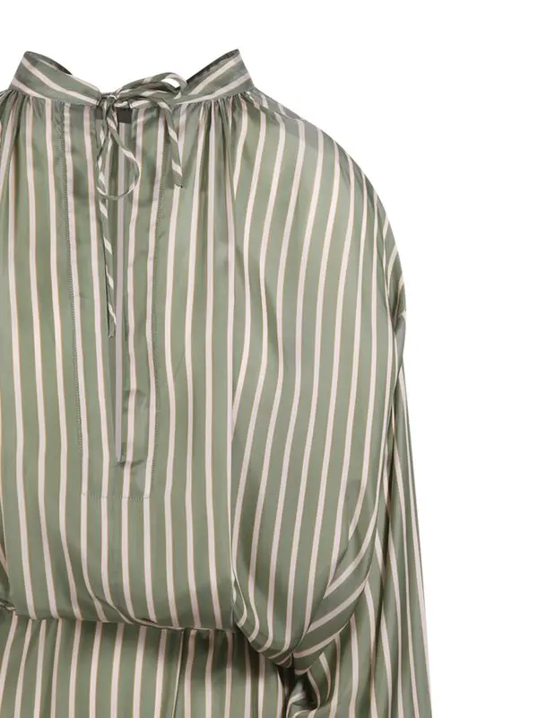 Dries Van Noten Striped Midi Dress