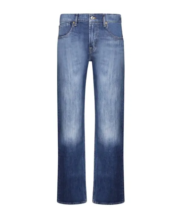 7 For All Mankind Straight Leg Jeans - Blue