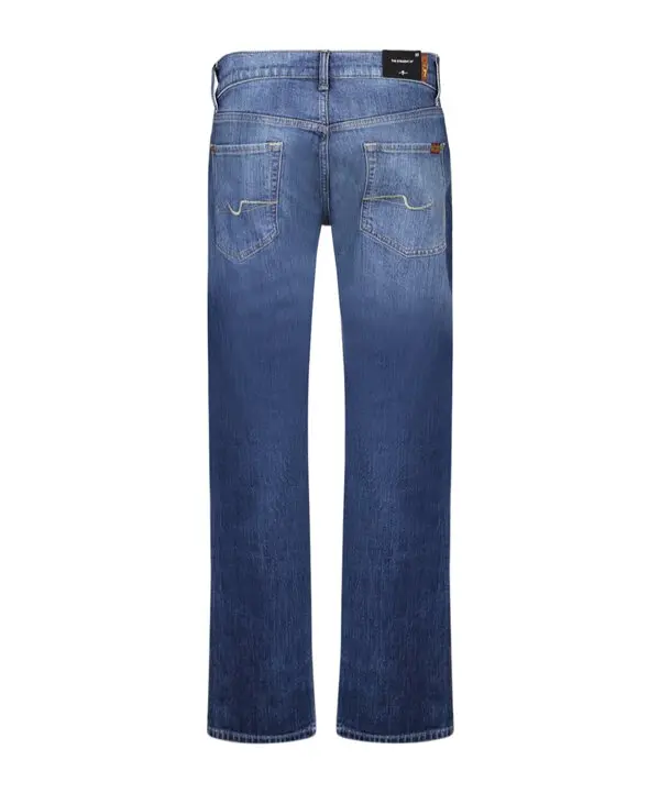 7 For All Mankind Straight Leg Jeans - Blue