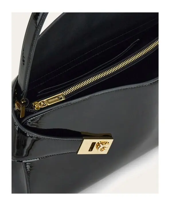 FERRAGAMO Hug Soft Shoulder Bag