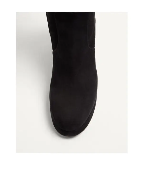 Valentino Garavani Fawcette Platform Boot In Crust Leather 90mm