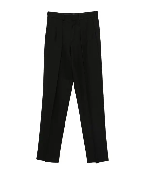 TOM FORD Pleated-front Trousers - Black