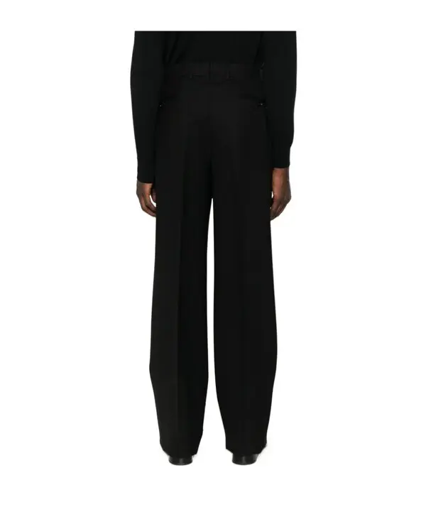 TOM FORD Pleated-front Trousers - Black