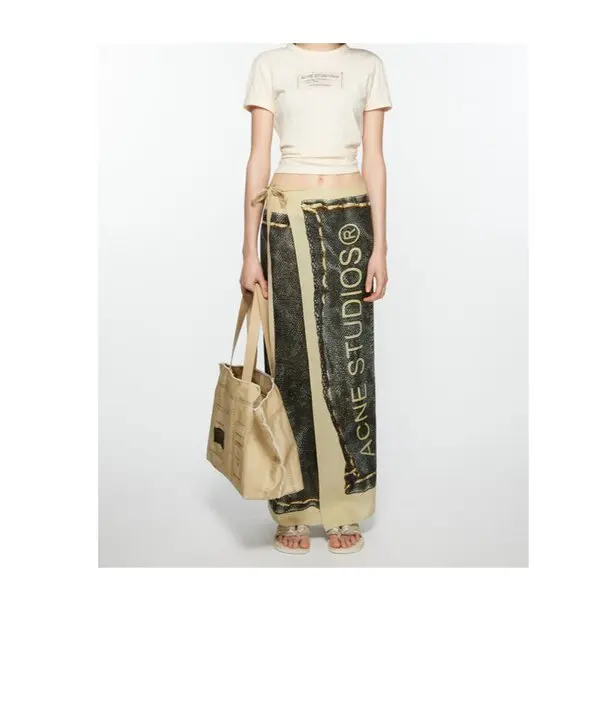 Acne Studios Printed Sarong Scarf