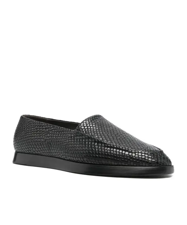 Fear Of God Embossed Leather Slip-on Loafers