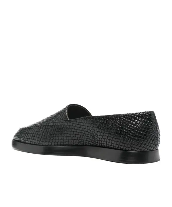 Fear Of God Embossed Leather Slip-on Loafers