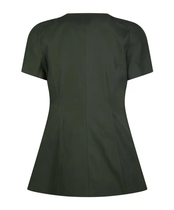 Dries Van Noten Double-breasted Short Sleeve Jacket - Bottle