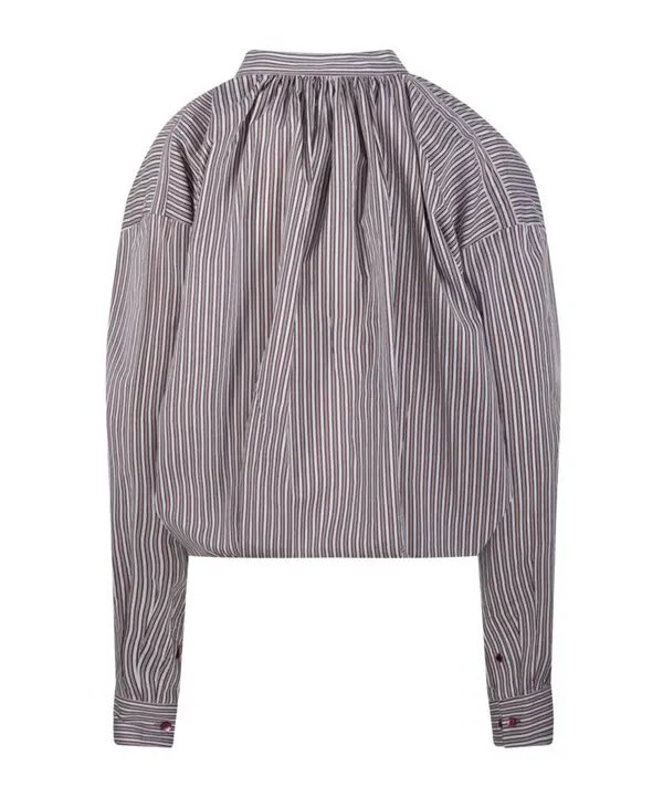 Dries Van Noten Striped Long Sleeve Shirt