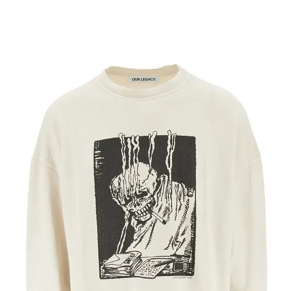 Our Legacy Angry Fan Mail Oversized Sweatshirt - No