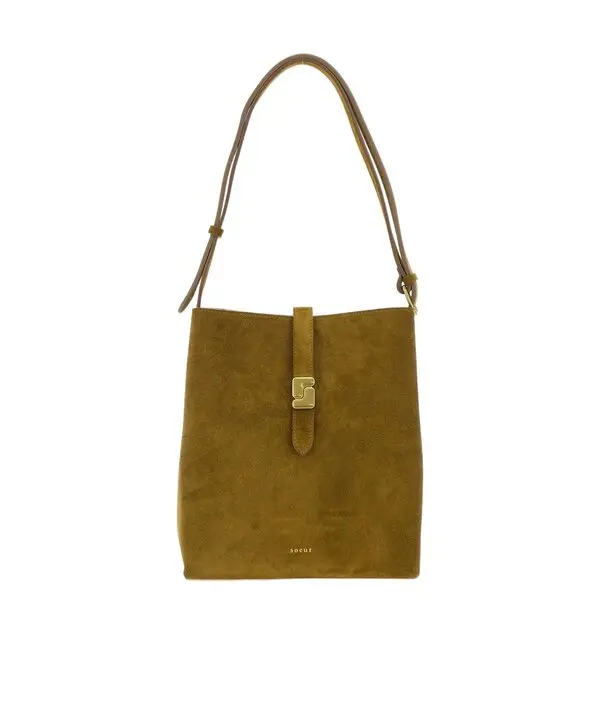 Soeur Bello Small Shoulder Bag - Brown