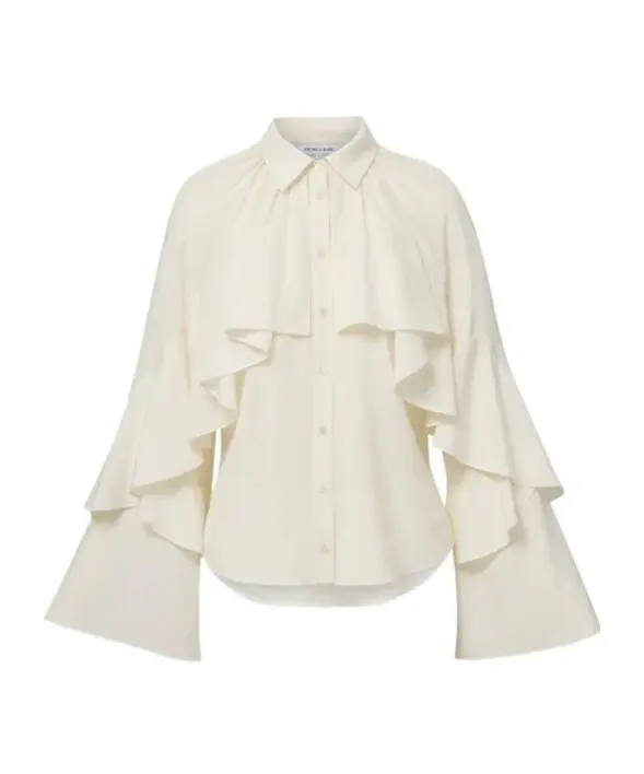Veronica Beard Demaris Blouse - White