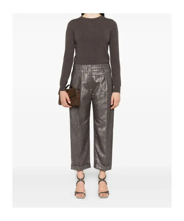Brunello Cucinelli Straight Leg Pants