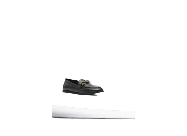 Pinko Round-toe Loafers With Horsebit Detailing