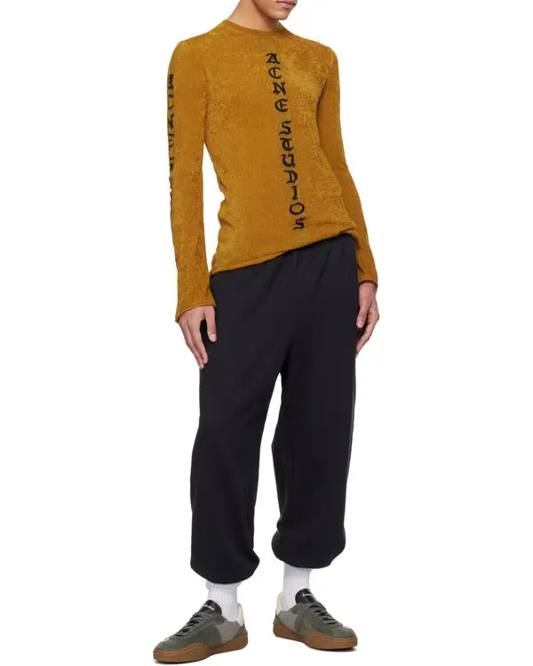 Acne Studios Logo-embroidered Joggers