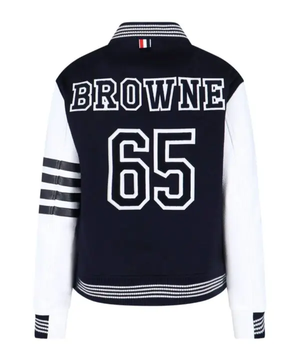 Thom Browne 4 Bar" Bomber Jacket
