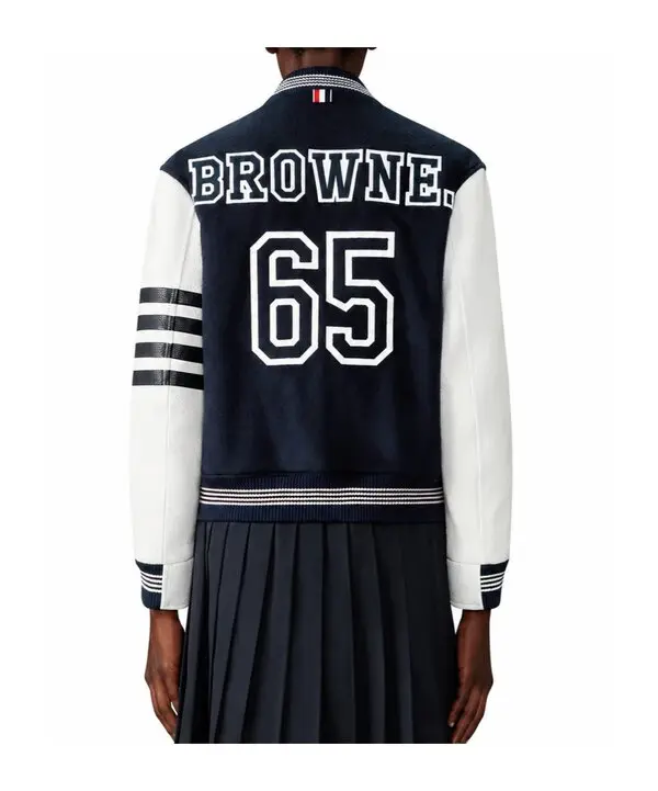 Thom Browne 4 Bar" Bomber Jacket