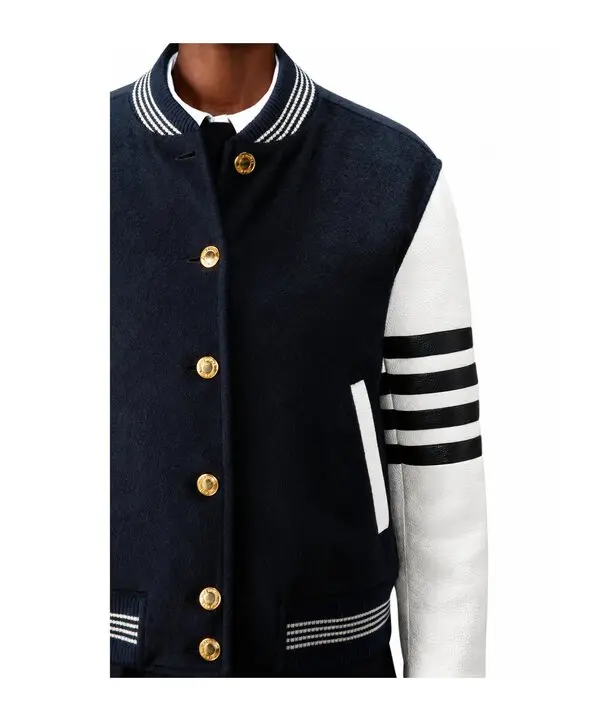 Thom Browne 4 Bar" Bomber Jacket