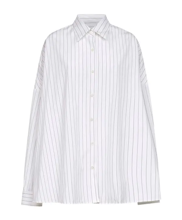 Dries Van Noten Striped Long Sleeve Shirt