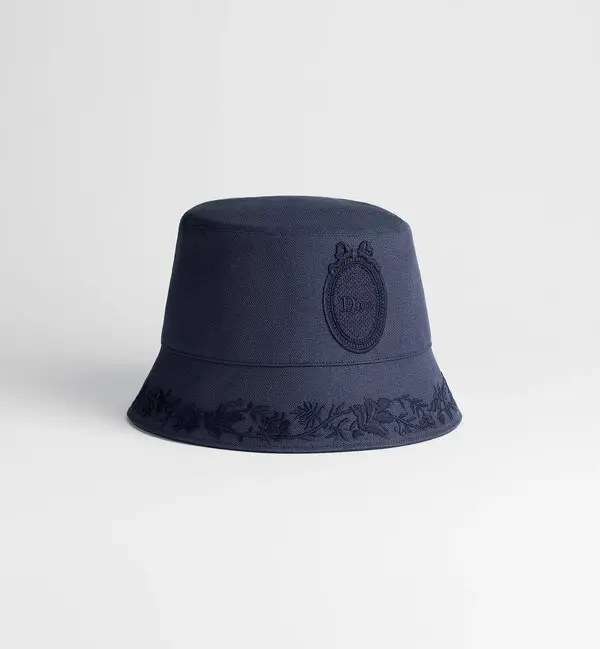 Dior Médaillon Teddy-d Small Brim Bucket Hat