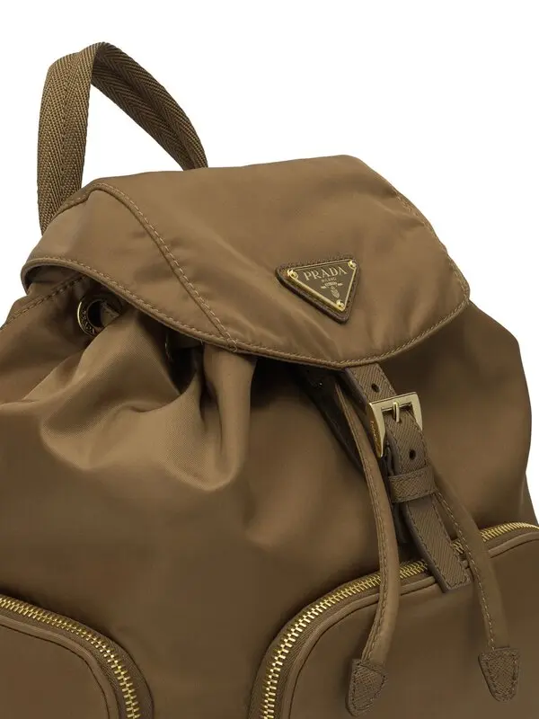 Prada Buckle Zip-fastening Backpack