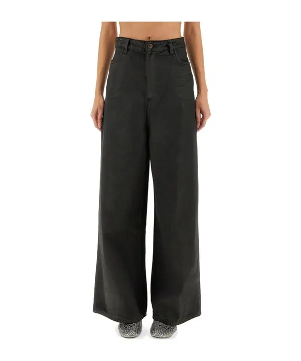 ALYSI Wide-leg Denim Pants