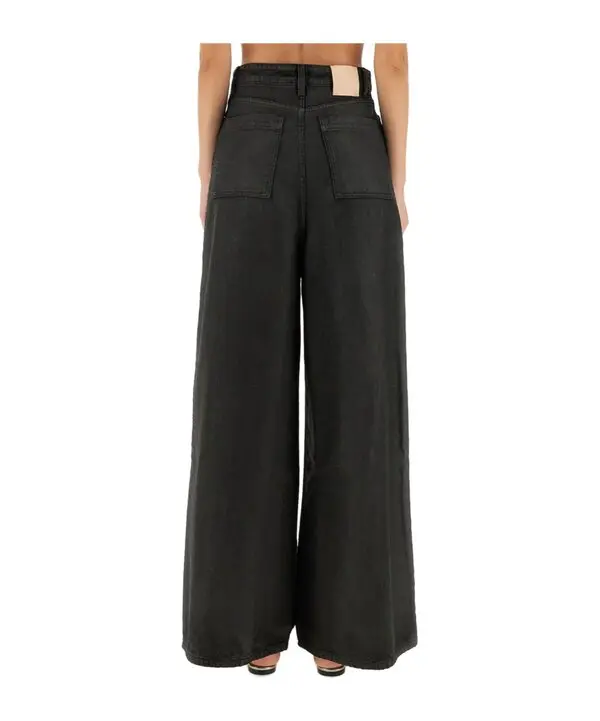 ALYSI Wide-leg Denim Pants