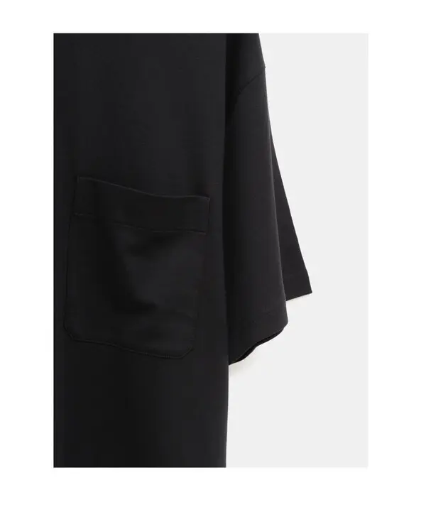 LEMAIRE Crewneck Chest Pocket T-shirt - Black
