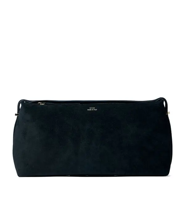 TOTEME Logo Lettering Clutch Bag - Black