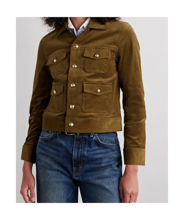 NILI LOTAN Lizeth Corduroy Casual Jacket