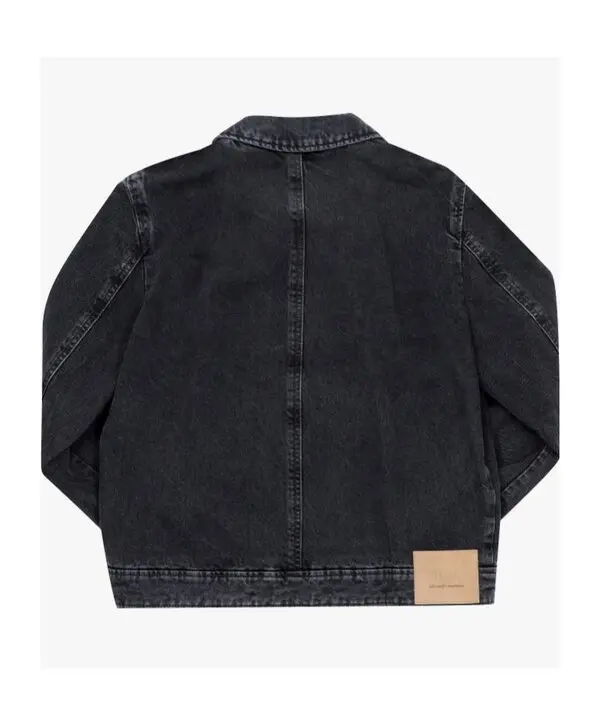 AMI Paris Zip-up Denim Jacket