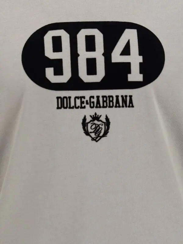 Dolce & Gabbana Dolce Gabbana Logo Printed Crewneck T-shirt