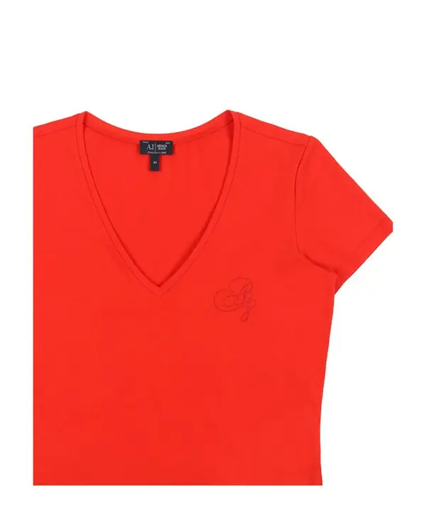 Emporio Armani V-neck Logo T-shirt