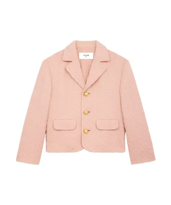 Celine Garance Jacket In Wool Natt - No