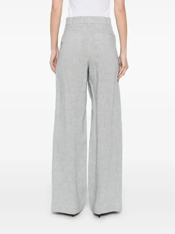 Brunello Cucinelli Sparkling Sartorial Wide Trousers