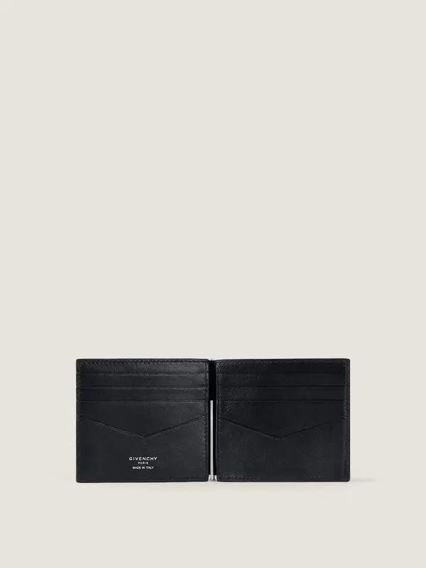 Givenchy Paris Signature Embossed Money Bill Wallet