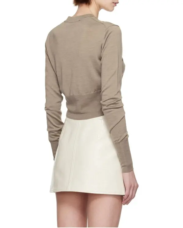 VIVIENNE WESTWOOD Bea Knit Cropped Cardigan