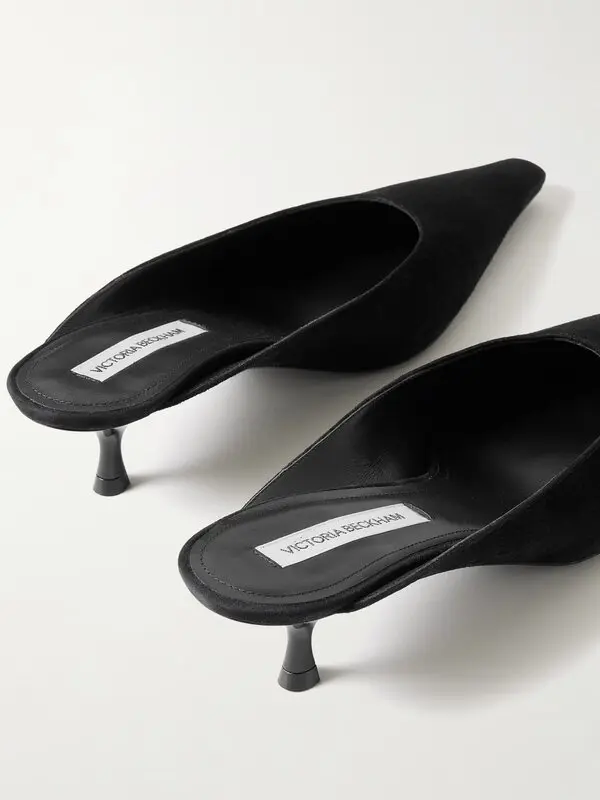Victoria Beckham Sloan Mules - Black