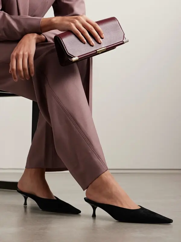 Victoria Beckham Sloan Mules - Black