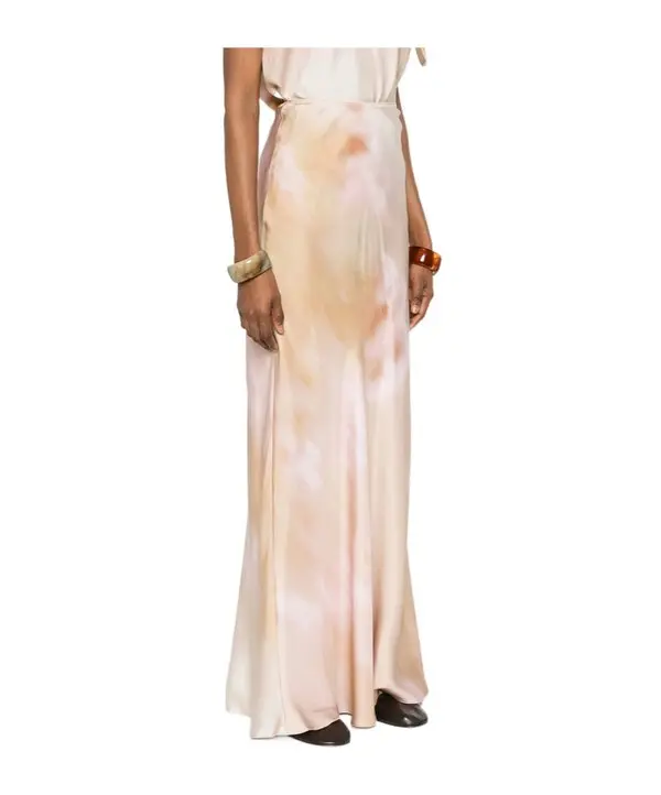 Fabiana Filippi Printed Midi Skirt
