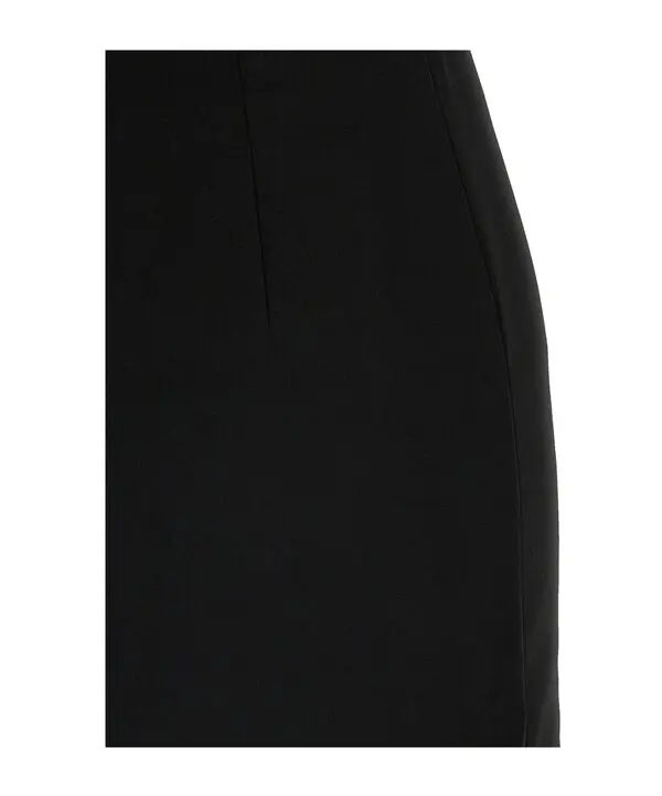 SELF-PORTRAIT Crepe Flower Maxi Dress