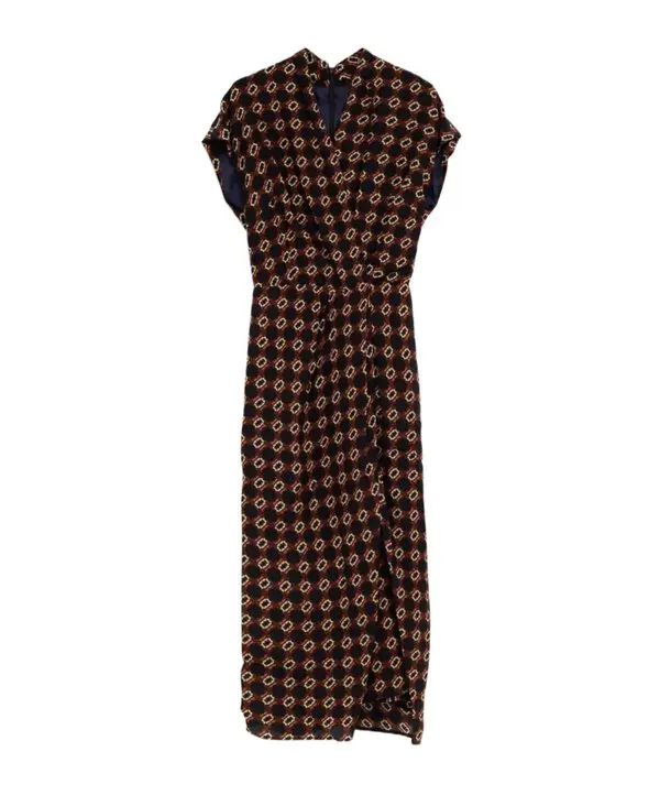 Dries Van Noten Printed Midi Dress
