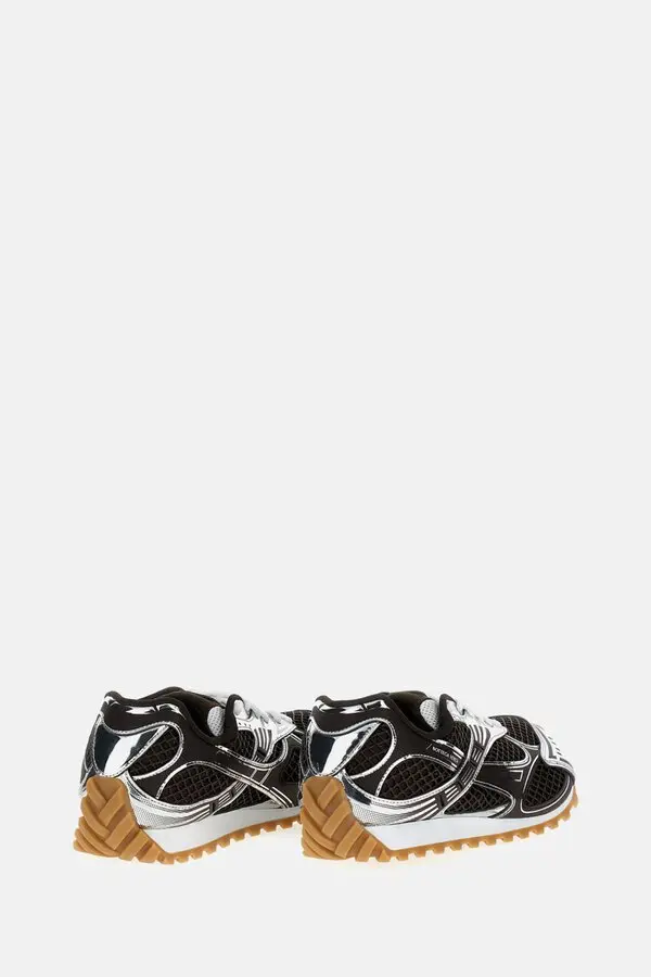 Bottega Veneta Orbit Lace-up Sneakers - Black